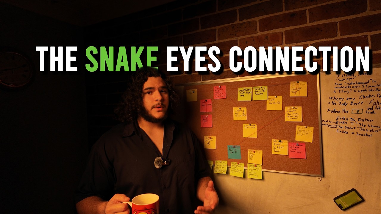 Charlie Kirk and the Snake Eyes Connection - YouTube