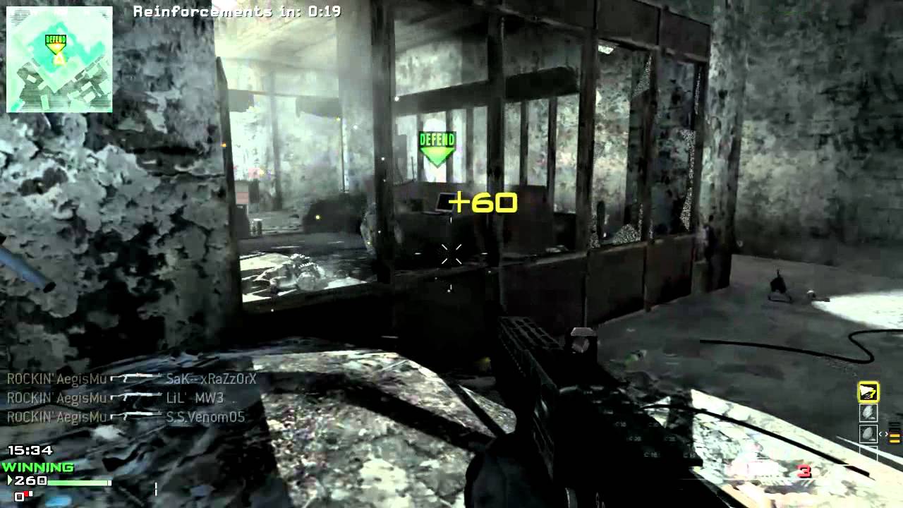 Mw3: Defending The HQ Like A Boss (CoD: Modern Warfare 3 Multiplayer ...