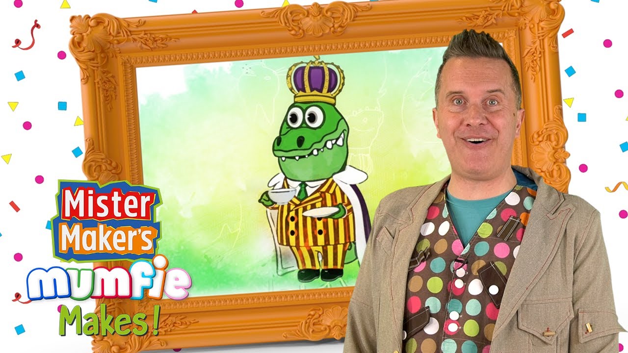 Mister Maker's Mumfie Makes! Kaleb Splat Painting | Can you guess ...