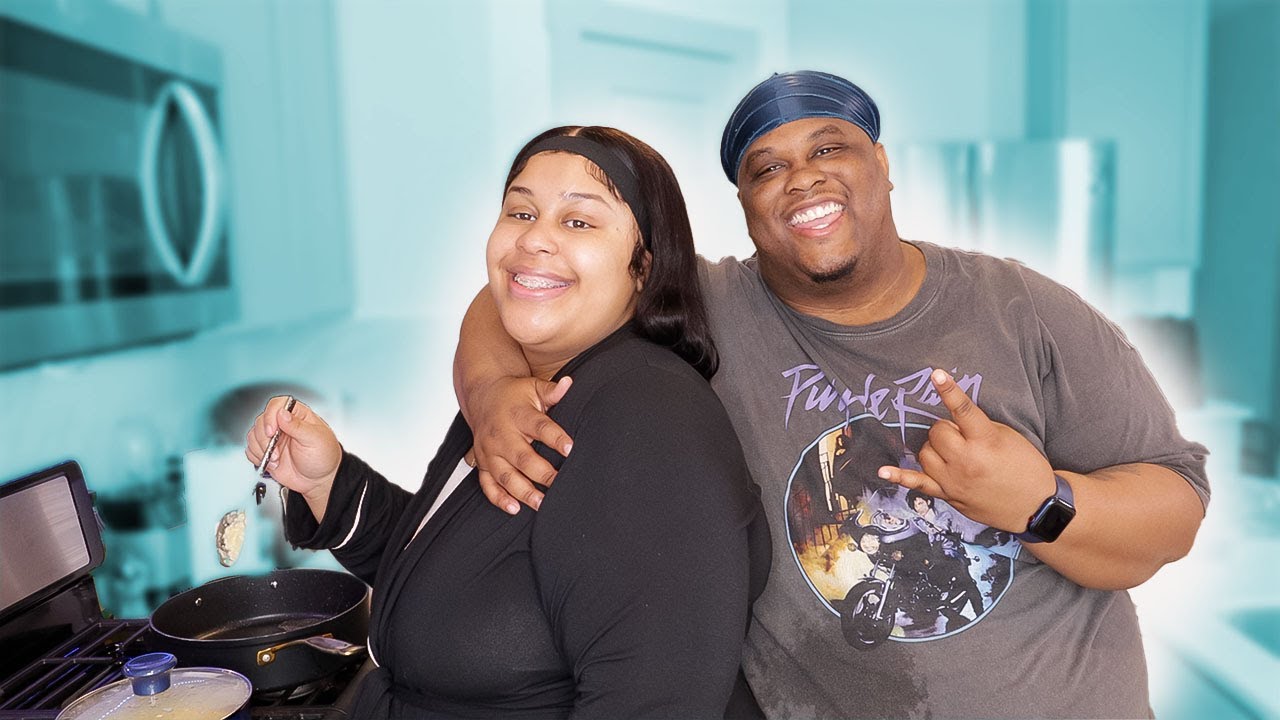 COOKING WITH SHAD & DES | BREAKFAST VLOG - YouTube