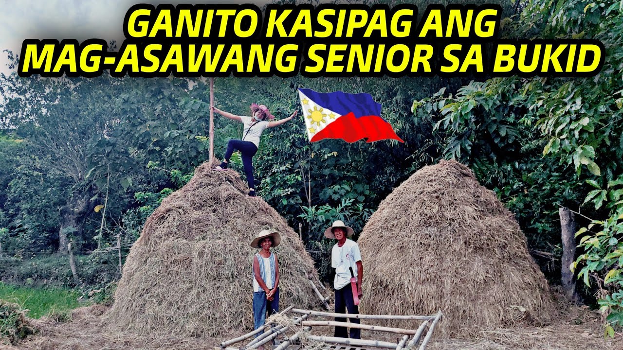 GRABE SOBRANG SIPAG PARIN NG MAG-ASAWANG SENIOR NA ITO SA BUKID | Camiling Tarlac - YouTube