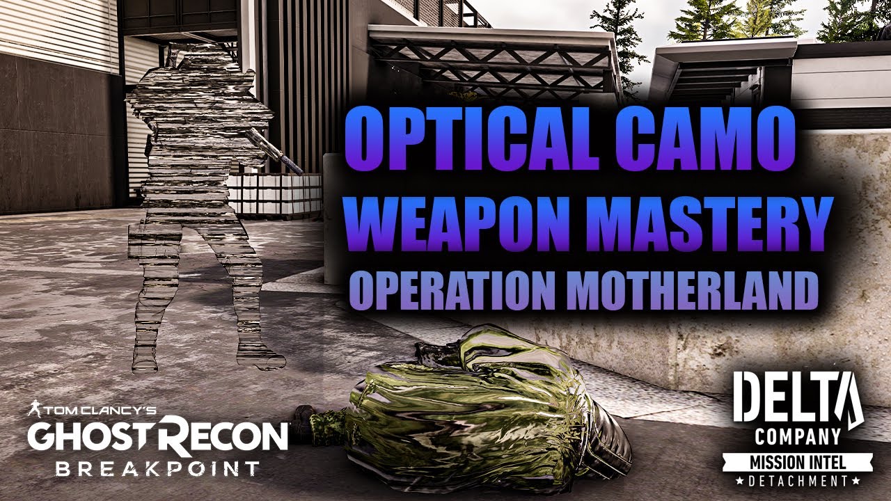GHOST RECON BREAKPOINT | NEW! OPTICAL CAMO & Mastery "TIPS" - YouTube