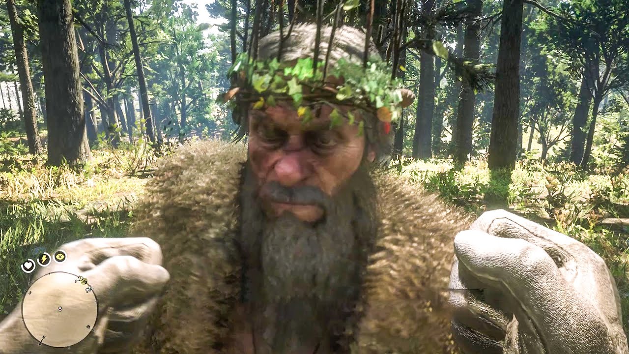 The most bizzare fight with Poor Joe, the Tree Hermit King | RDR2 - YouTube