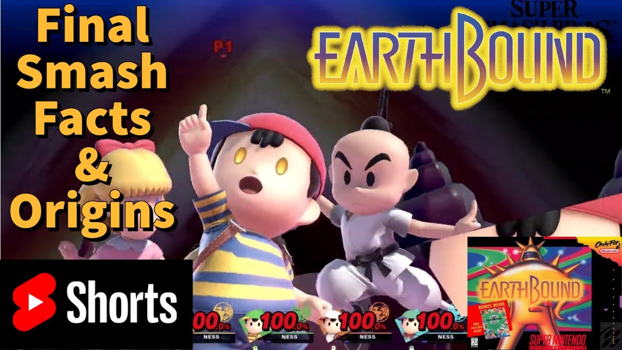 Ness Final Smash Facts And Origins, Super Smash Bros Ultimate #Shorts ...