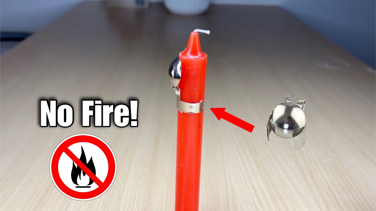 Automatic Candle Fire Snuffer - YouTube