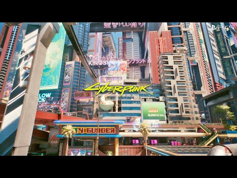 Night City Ambience Cyberpunk 2077 | Futuristic City Atmosphere | Day ...