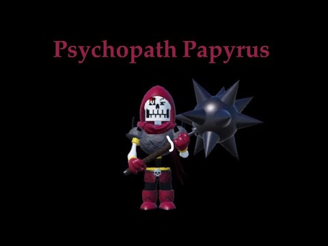 Roblox showcase psychopath Papyrus in Sans Multiversal Battles! 2 - YouTube