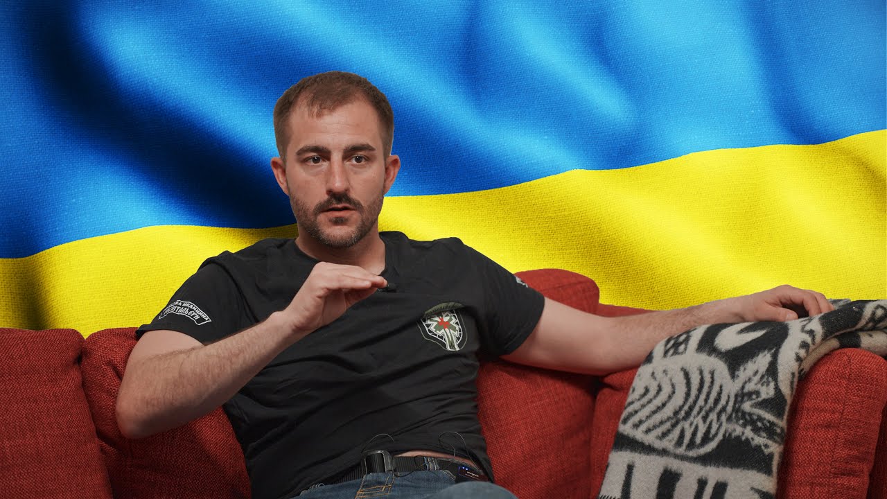 En mina sprängde hans bil i Ukraina | Intervju med Brandon Mitchell ...