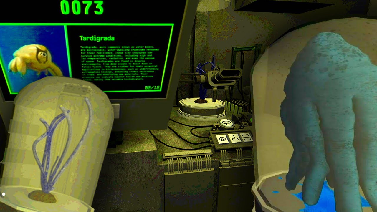 A Horror Game Where You Work In A Strange Lab And Scan Weird Alien Life ...