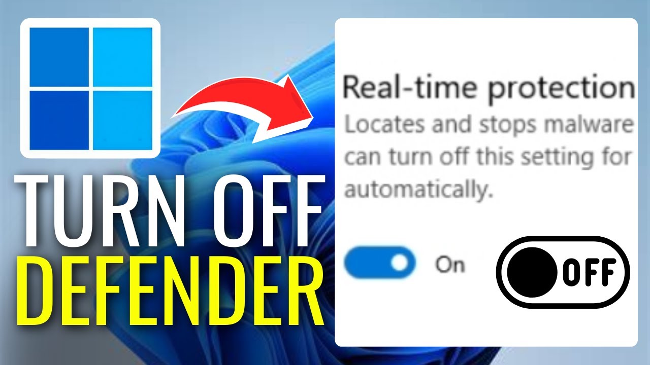 How to Turn Off Windows Defender in Windows 10/11 - Full Guide - YouTube