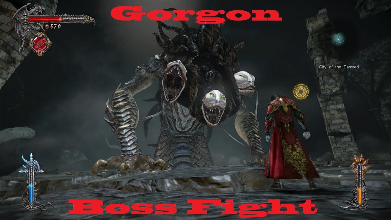 Castlevania Lords Of Shadow - Gorgon Boss Fight - YouTube