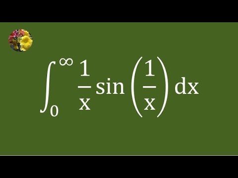 Evaluating the improper integral using Feynman's favourite technique and Laplace transform - YouTube