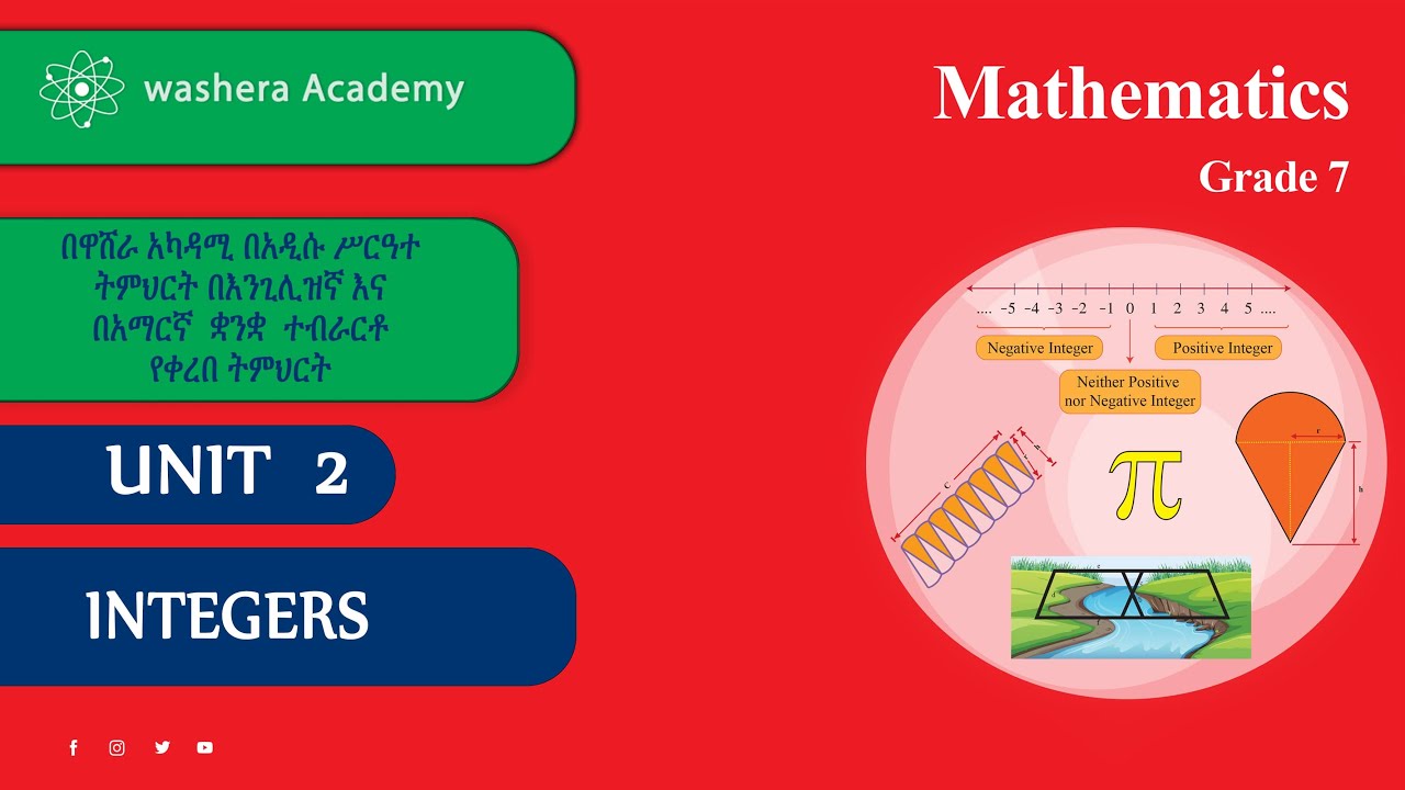 MATHEMATICS GRADE 7 UNIT 2 LESSON 10 REVIEW EXERCISE PART ONE - YouTube