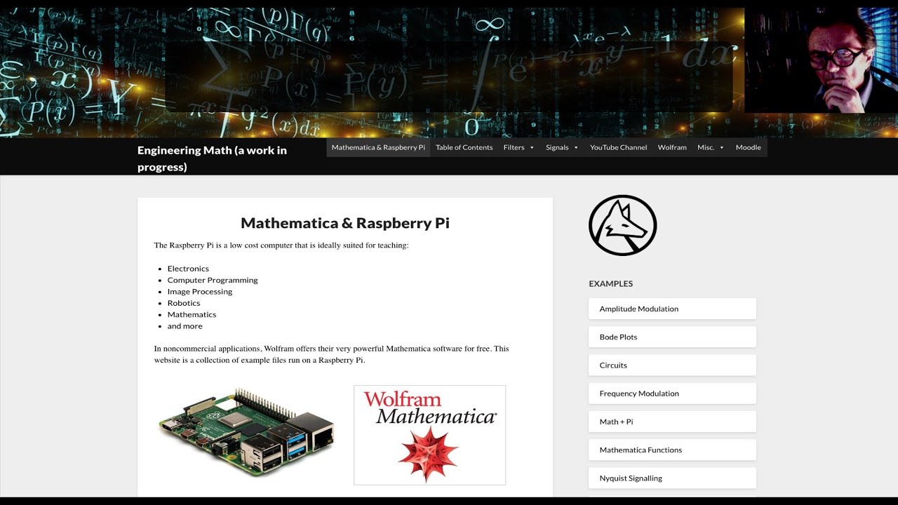 Mathematica And Raspberry Pi Rc Circuits Youtube