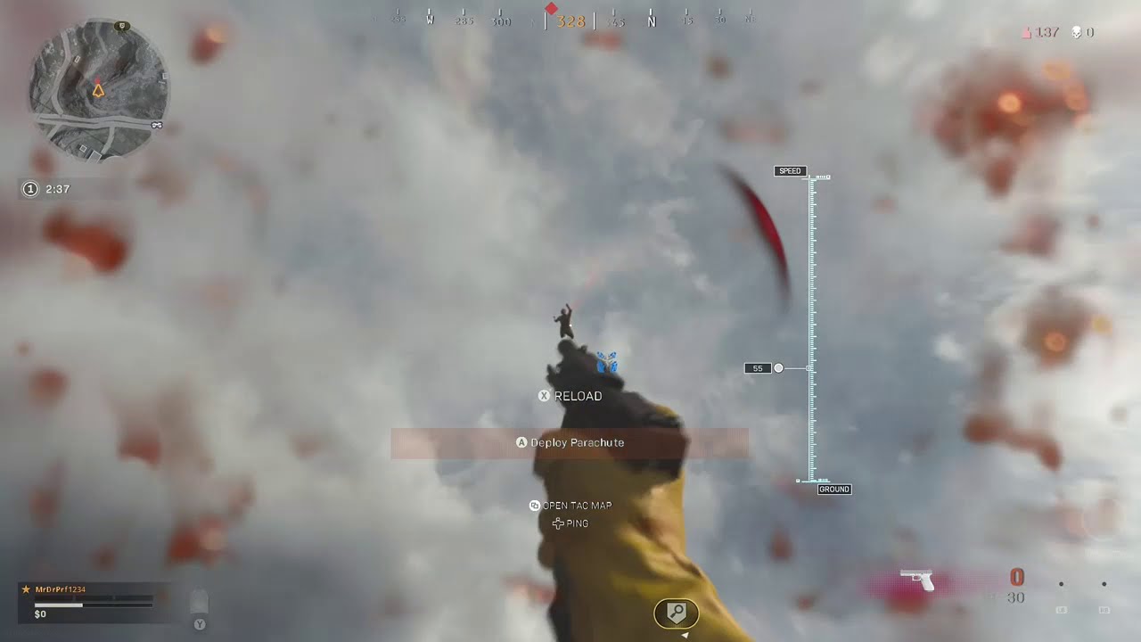 Intense parachute battle - Call of Duty Warzone - YouTube