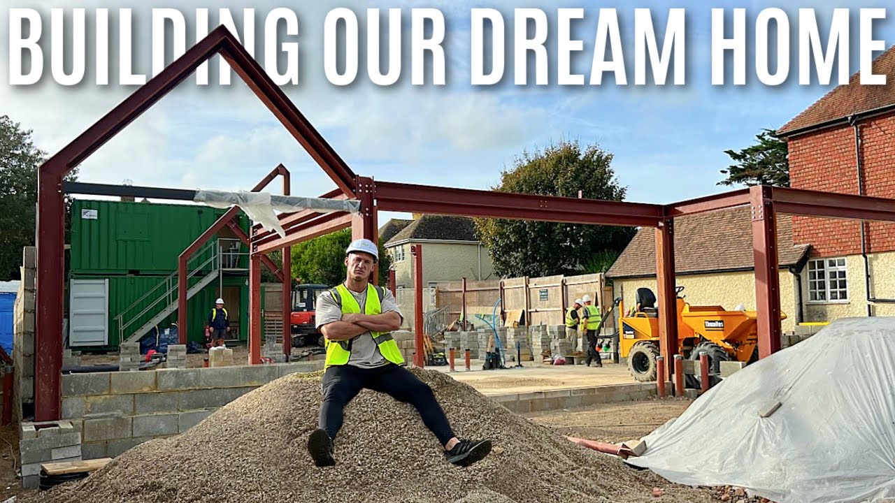 BUILDING OUR DREAM HOME ep. 3 | Full House Build - YouTube