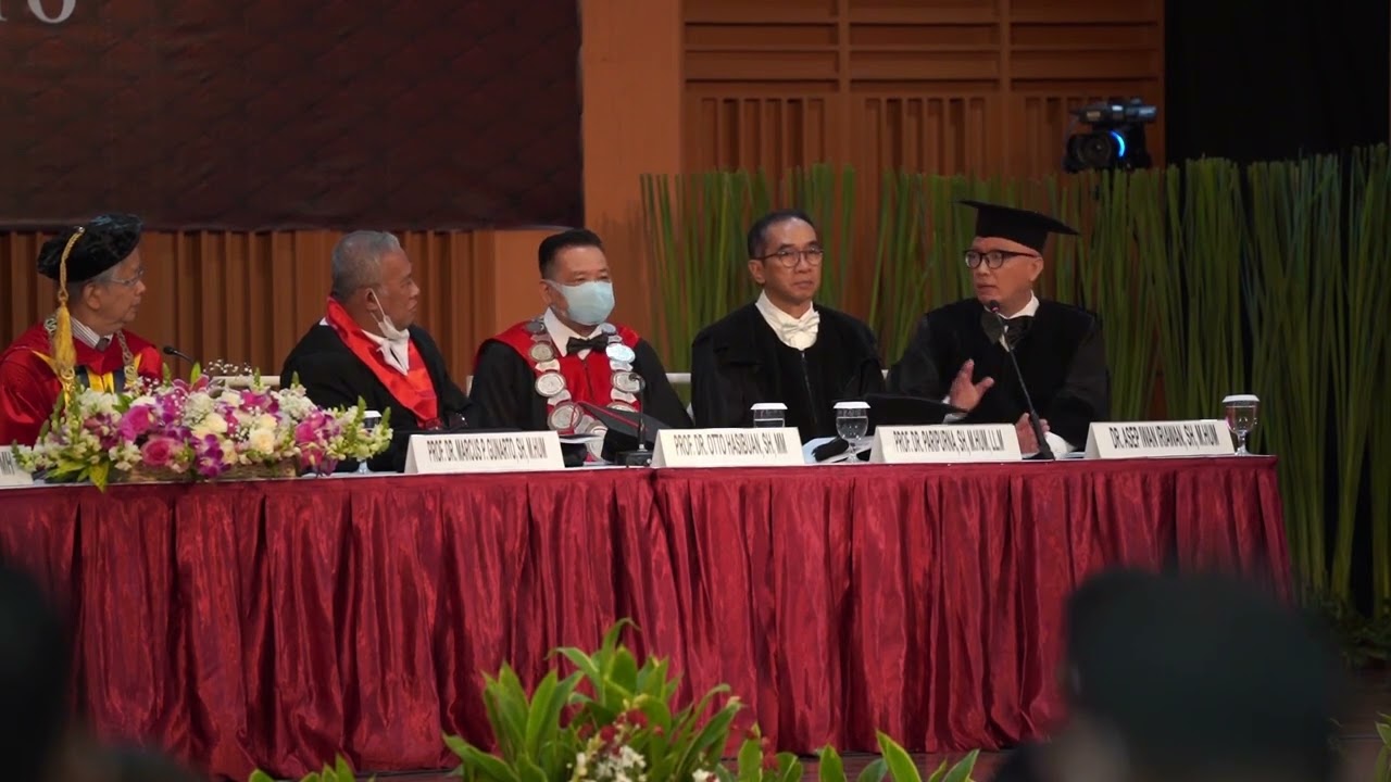 Sesi 9: Pertanyaan Dr. Asep Iwan Irawan, S.H., M.H. Selaku Oponen Ahli ...