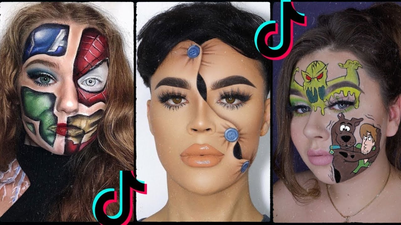 Crazy TikTok Makeup Art series 🎨 ️ - YouTube