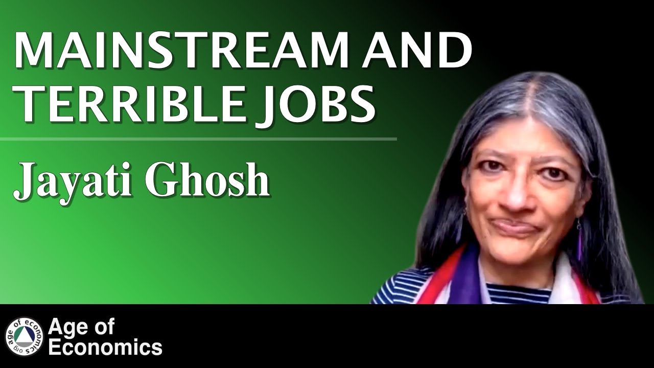 Jayati Ghosh - Economics and the wider environment - YouTube