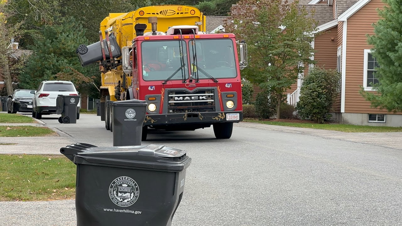 Capitol Waste Services 431 ~ Mack LEU Labrie Expert 2000 ASL Trash ...