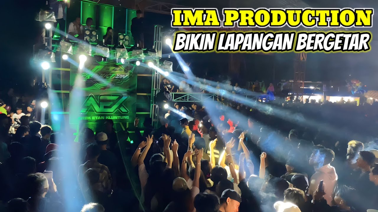 IMA PRODUCTION Bikin Lapangan Bergetar‼️Live BATTLE SOUND di Kumendung ...