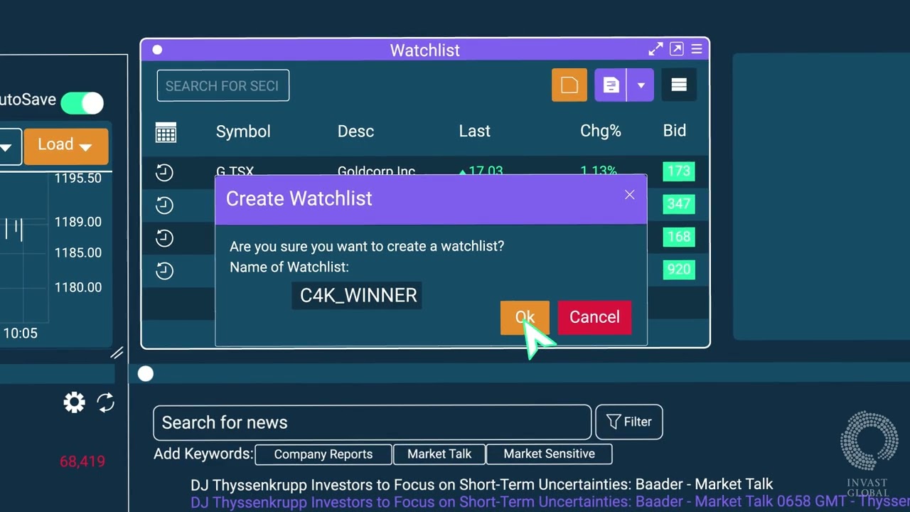 How to Create a Watchlist - YouTube