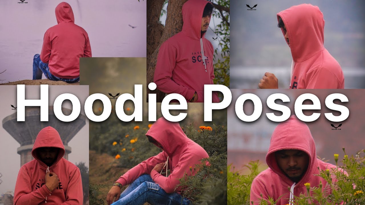 Hoodie pose for boys||Attitude hoodie pose|| Pose with hoodies # ...
