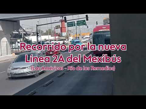 Recorrido completo en la Línea 2A del Mexibús (Ida y Vuelta) - YouTube