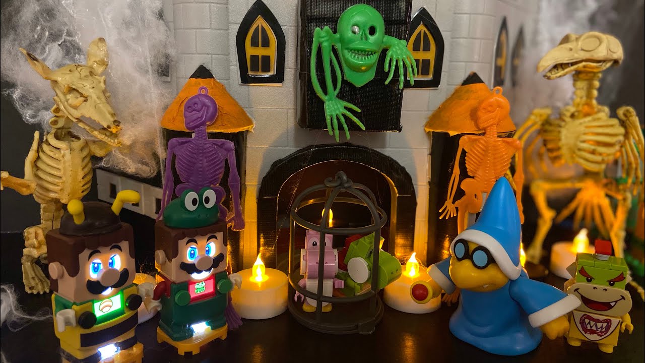 Halloween LEGO Mario and Luigi (2021)🎃😱Lego Luigi vs Magikoopa🎃 - YouTube