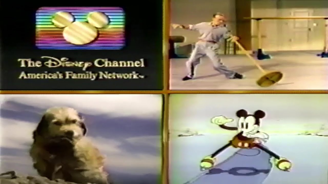 1980s - The Disney Channel - America's Family Network Promo Commercial ...