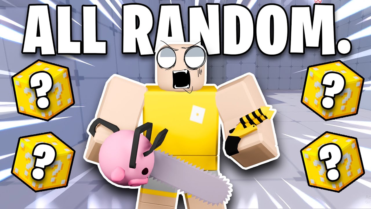 Roblox Rivals But EVERYTHING is RANDOM... - YouTube