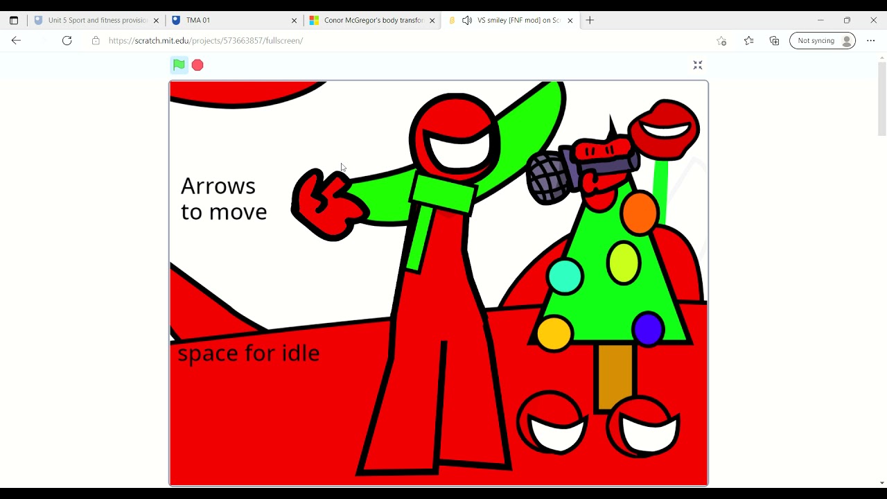 FNF Smiley Test (Christmas Update) - YouTube