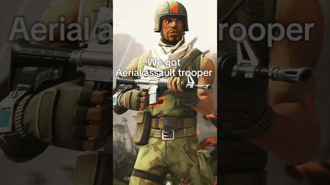 We got aerial assault trooper - YouTube