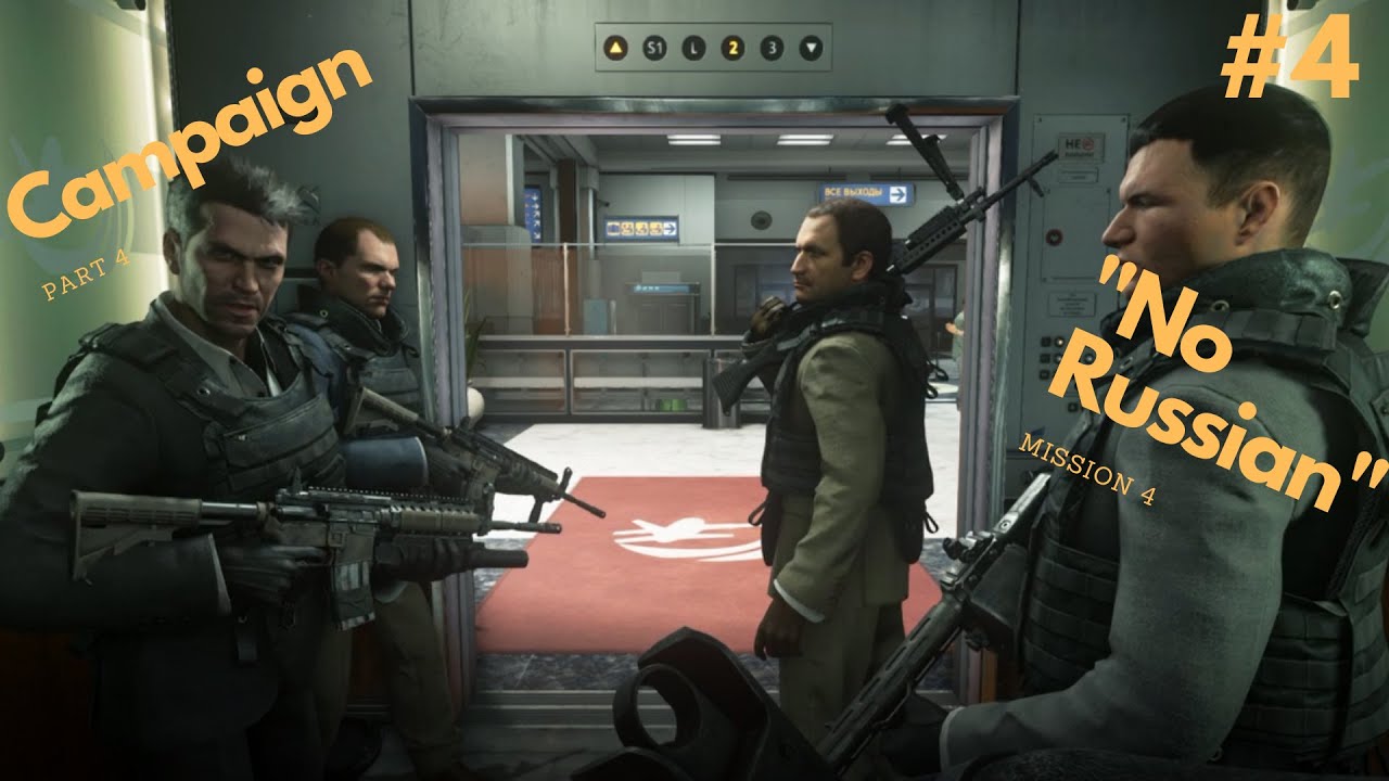 Call Of Duty: Modern Warfare 2 Remastered- "No Russian" - YouTube