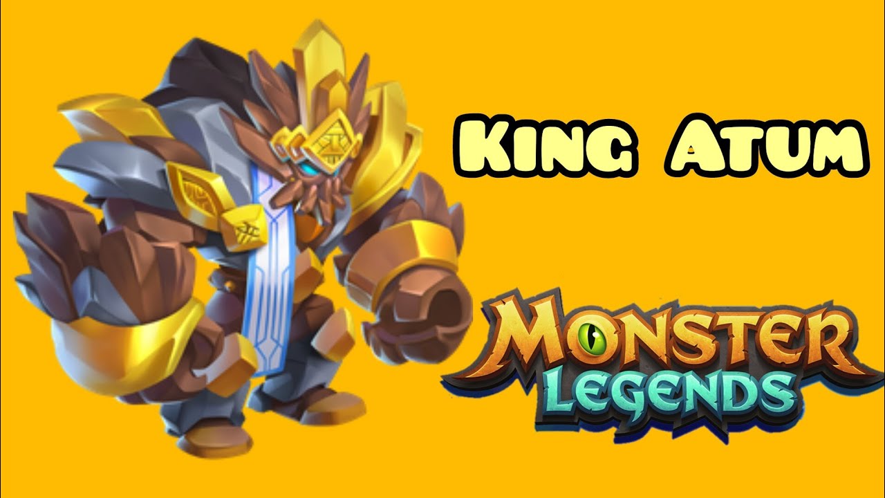 Monster Legends - King Atum - YouTube