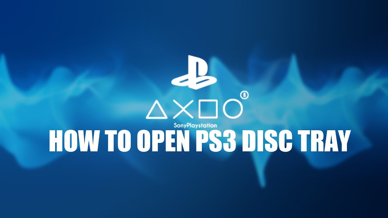 How To: Open A PlayStation 3 disc tray - YouTube