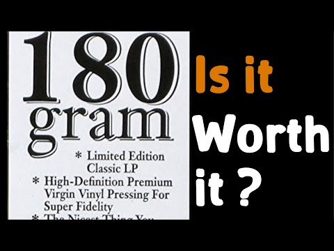 180 gram Vinyl Records