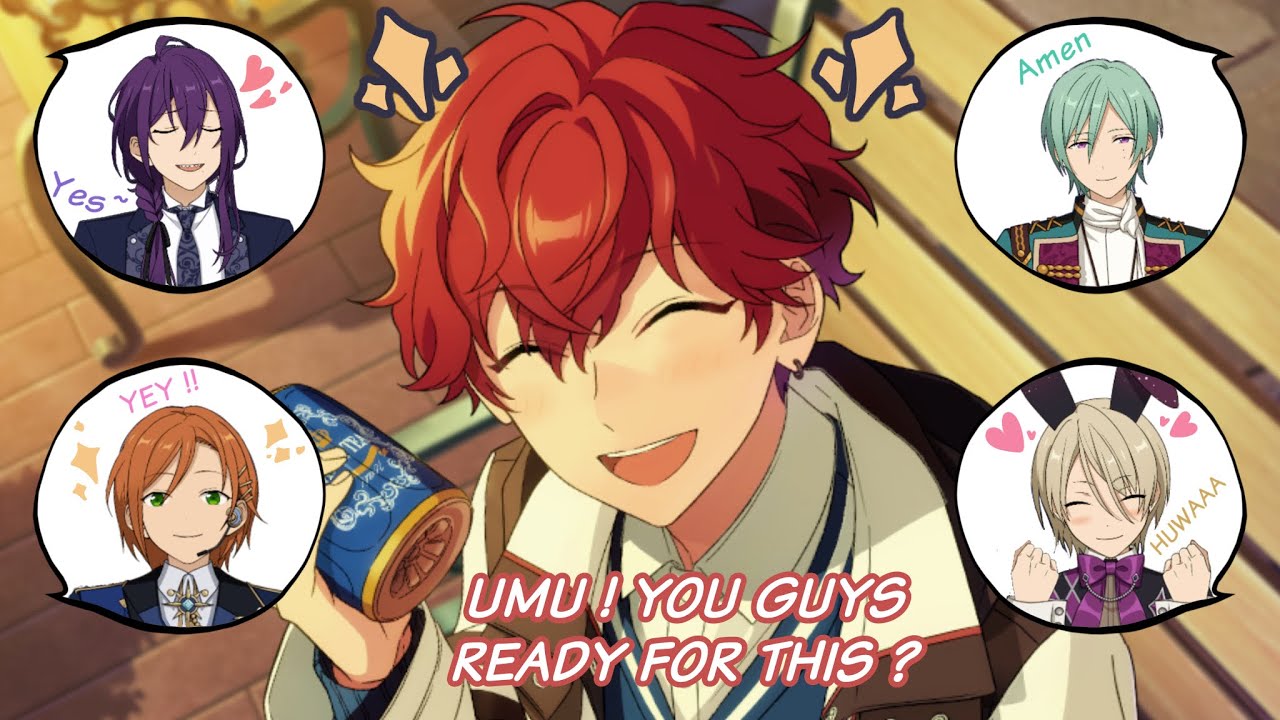 Enstars gameplay but ALKALOID being my favourite unit (ft. Hinata Aoi ...