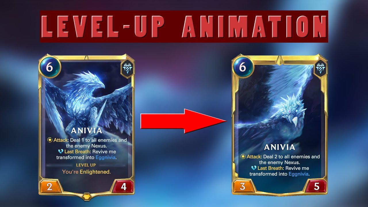 Anivia level-up animation | Legends of Runeterra - YouTube