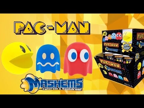 Pac-Man Mashems - Unboxing Mashems! Ultra rare found! Fun with Ben ...
