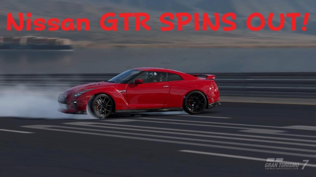 Gran Turismo 7 | Nissan GTR | SPIN OUT - YouTube