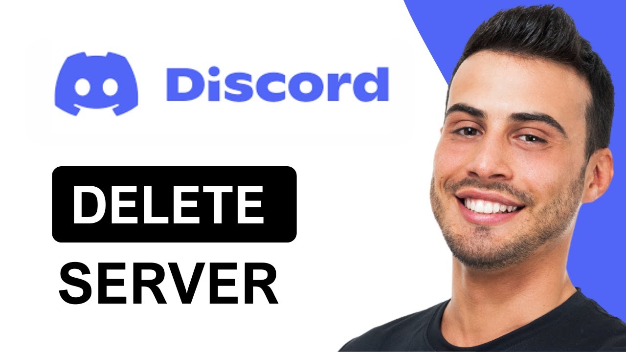 How To DELETE Discord Server Fast & Easy! - YouTube