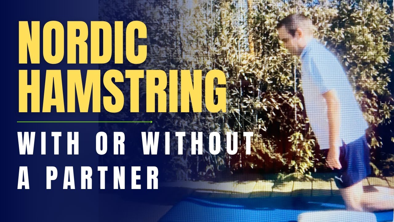 Nordic Hamstring Exercise (with and without a partner) - YouTube