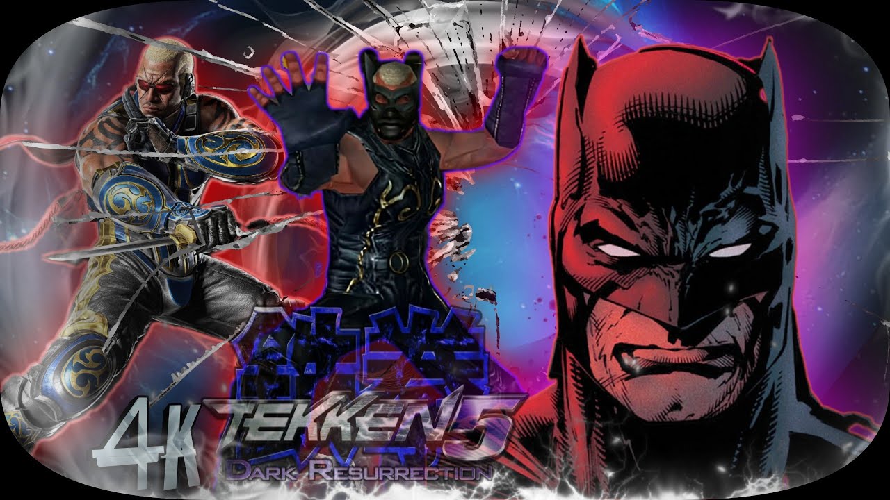 Raven ( Batman ) Yoshimitsu Moves vs Opponents Raven Moves Ultra Hard ...