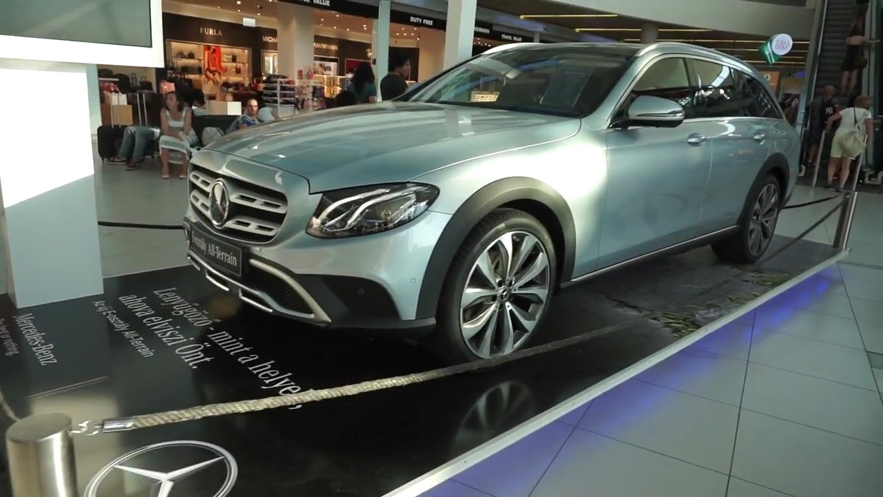 Mercedes E-Class, Fake exhaust (Budapest, Airport) - YouTube
