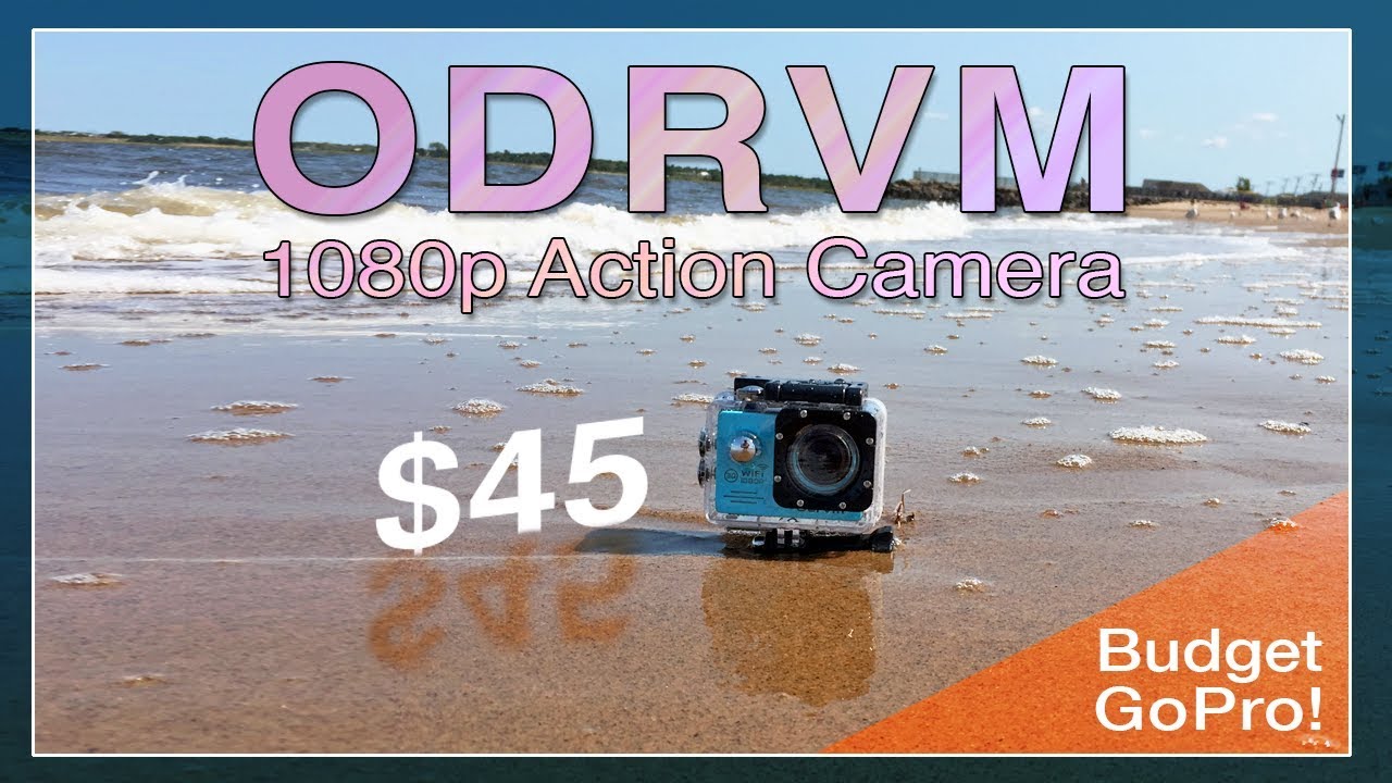 ODRVM 1080p Budget Action Sports WiFi / Waterproof Camera - Unboxing ...