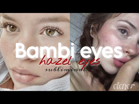 Ceylan gözler + Ela göz rengi [Subliminal]🎶🦌