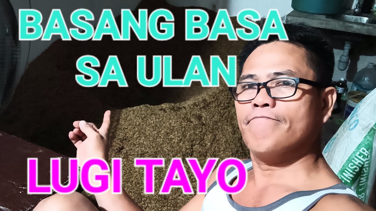 Basang basa sa ulan muntik na lumutang - YouTube