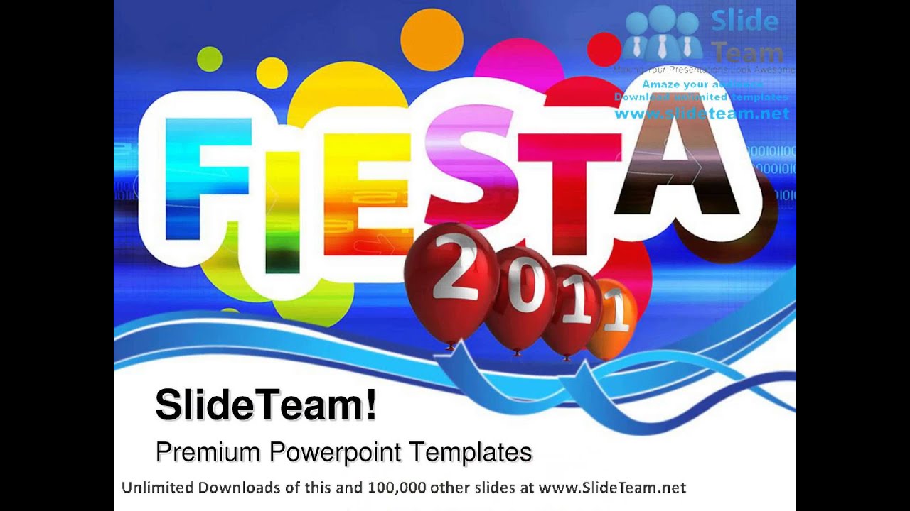Fiesta Live 2011 Events PowerPoint Templates Themes And Backgrounds ...