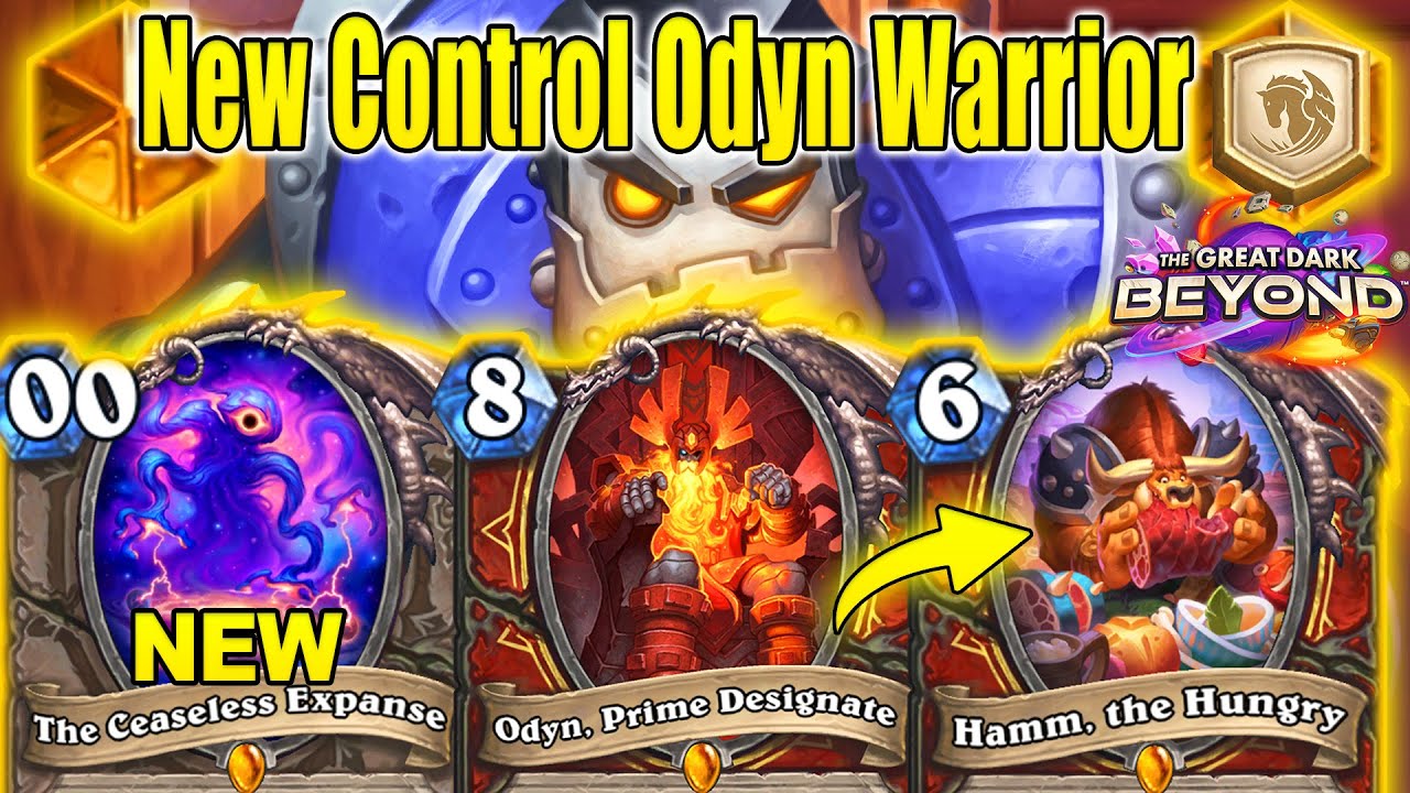 NEW Best Control Odyn Warrior Deck Is Actually So Strong At The Great ...